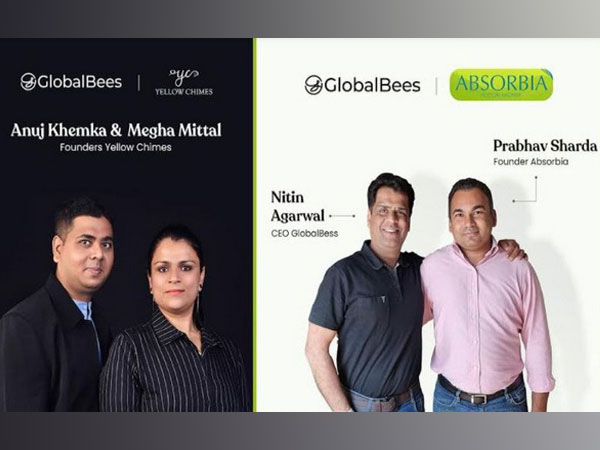 GlobalBees announces investments in Yellow Chimes and Absorbia