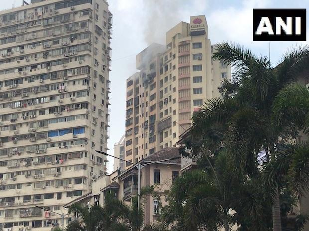 Two dead, 17 injured in major fire in a residential building in Mumbai ...