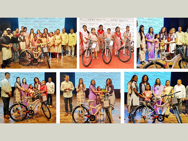 CFTI joins hands with the Soi foundation to distribute bicycles to ...