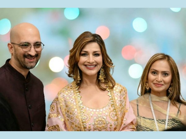 Bollywood celebrities Sonali Bendre and Utsav Dholakia add glamour to Priyal Doshi's "Threads of ...