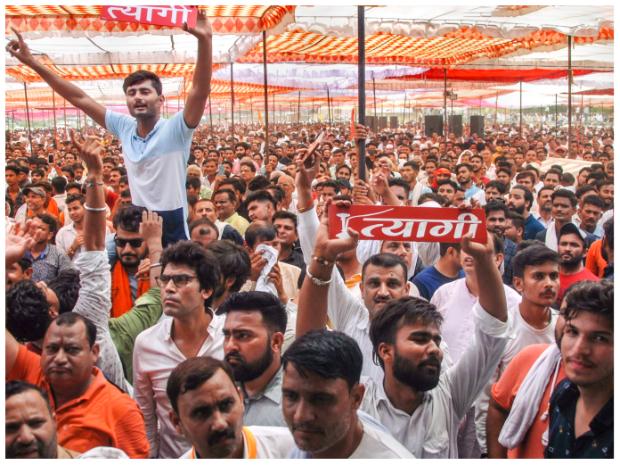 Tyagi community comes out in support of jailed Noida politician