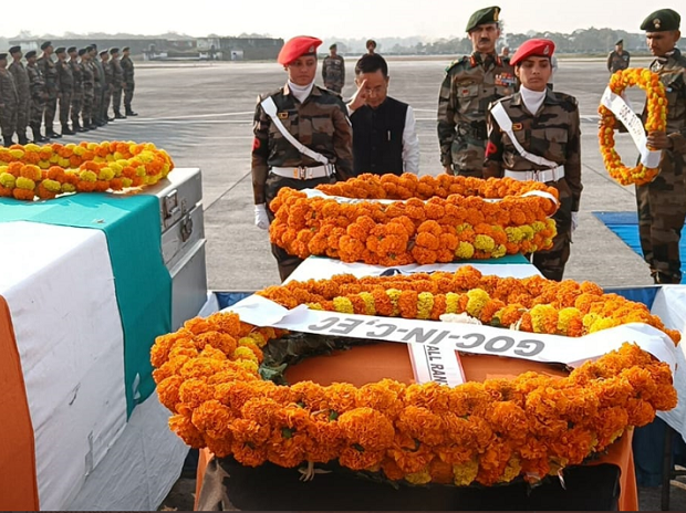 Sikkim gorge accident: Bodies of 16 Army men sent home after wreath ...