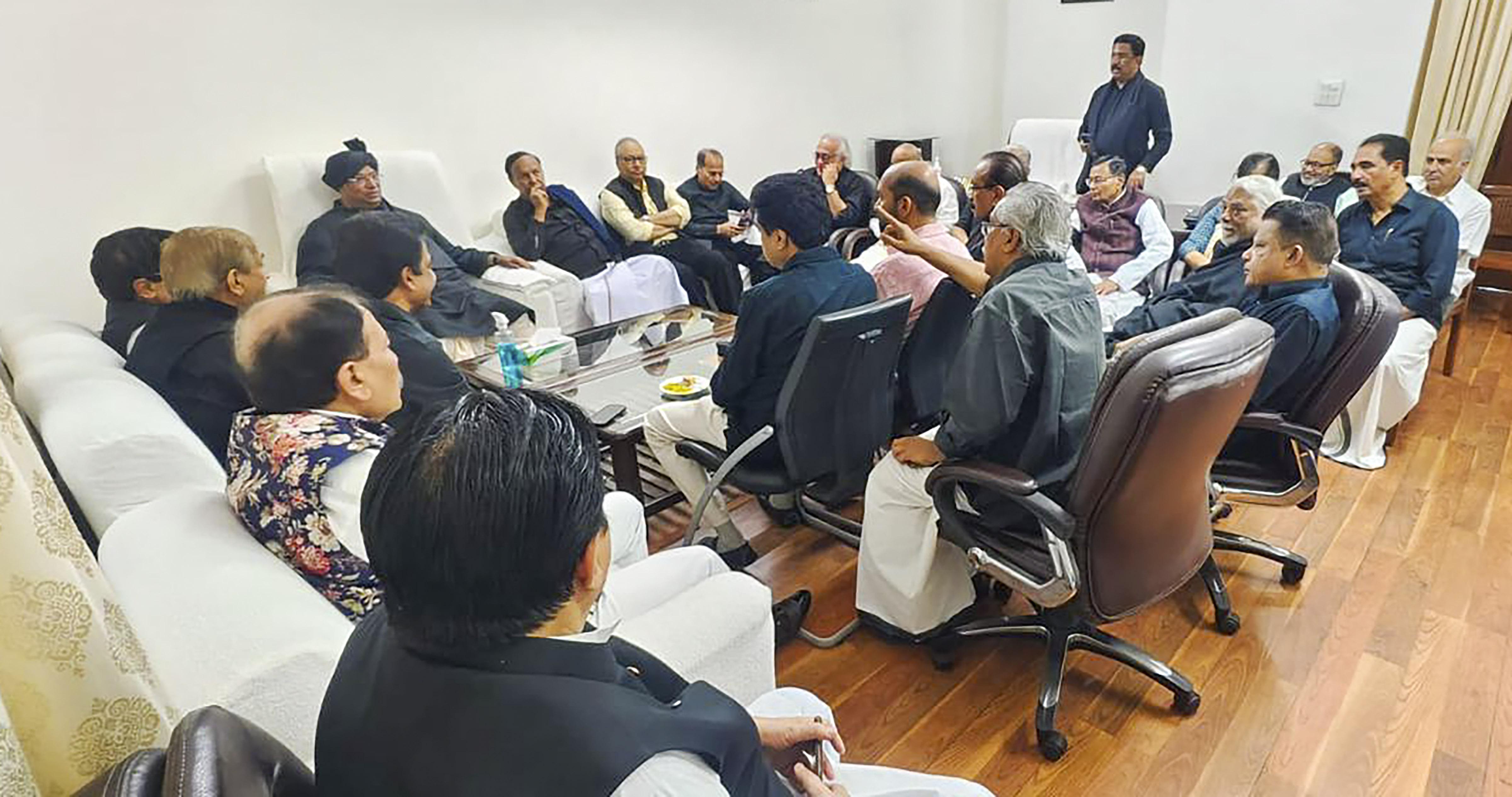 Congress calls meeting of its MPs to chalk out strategy for the day ...