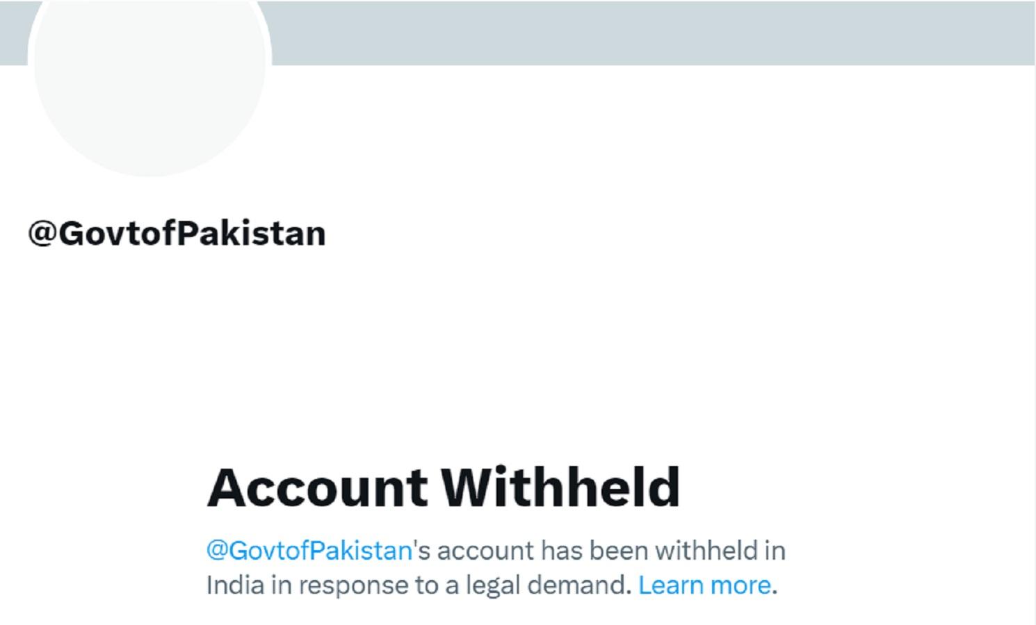 Pakistan govt's Twitter account withheld for the third time in India | India News - Business ...