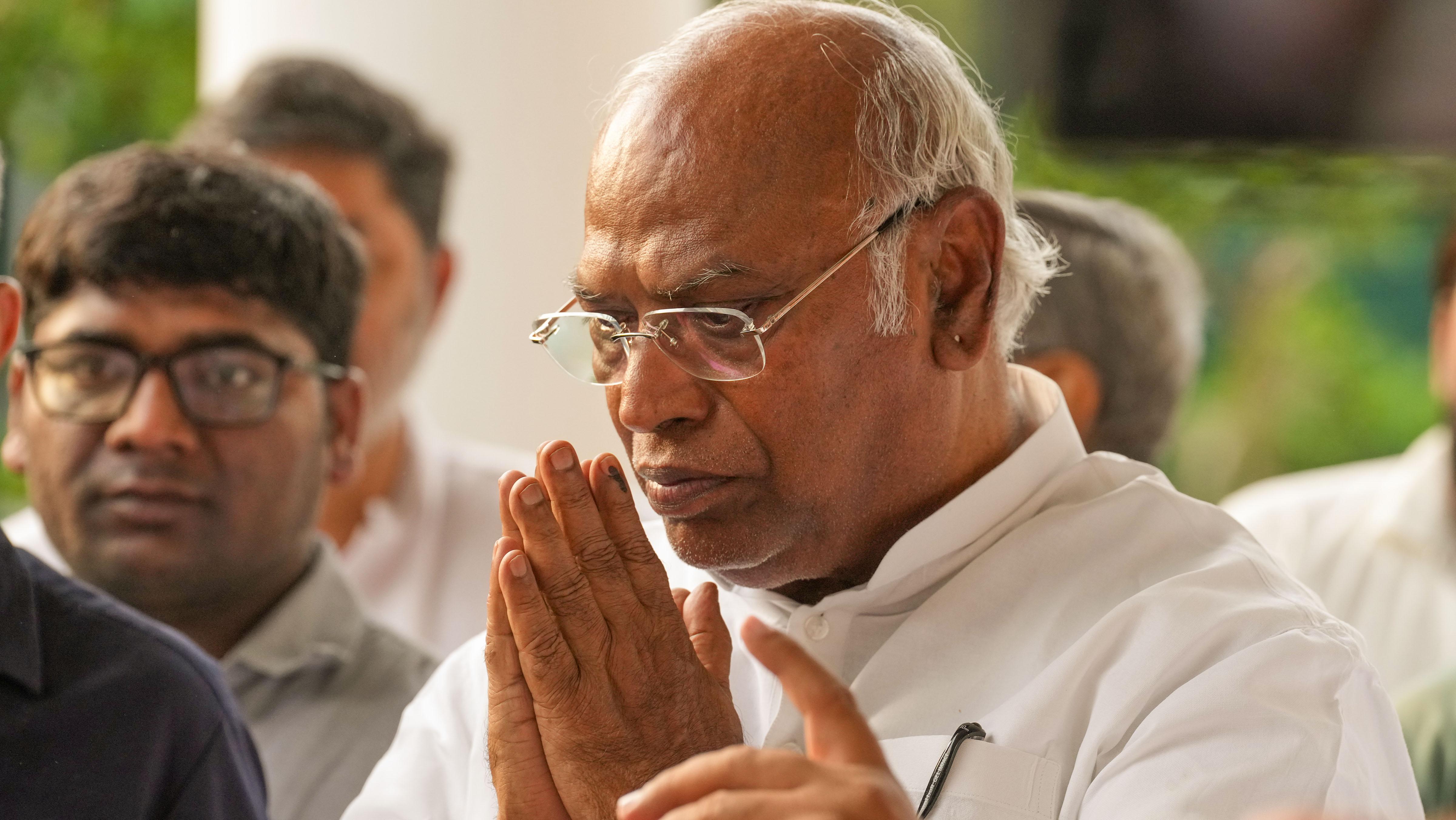 Can't meet, out of Delhi: INC chief Kharge's reply to VP Dhankhar's ...