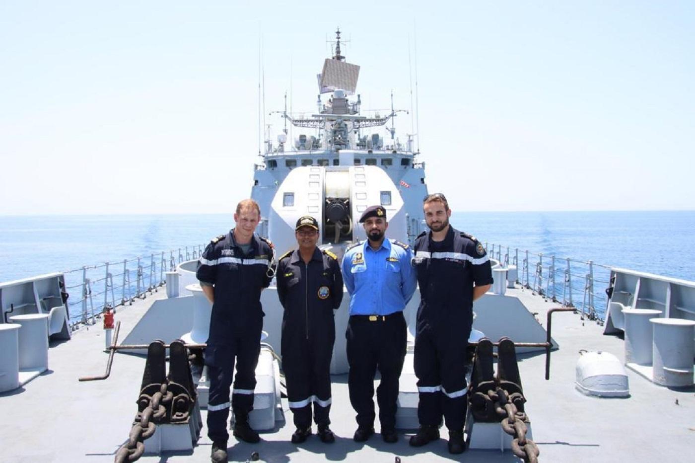 India, France, UAE begin maiden joint maritime exercise in the Gulf of ...