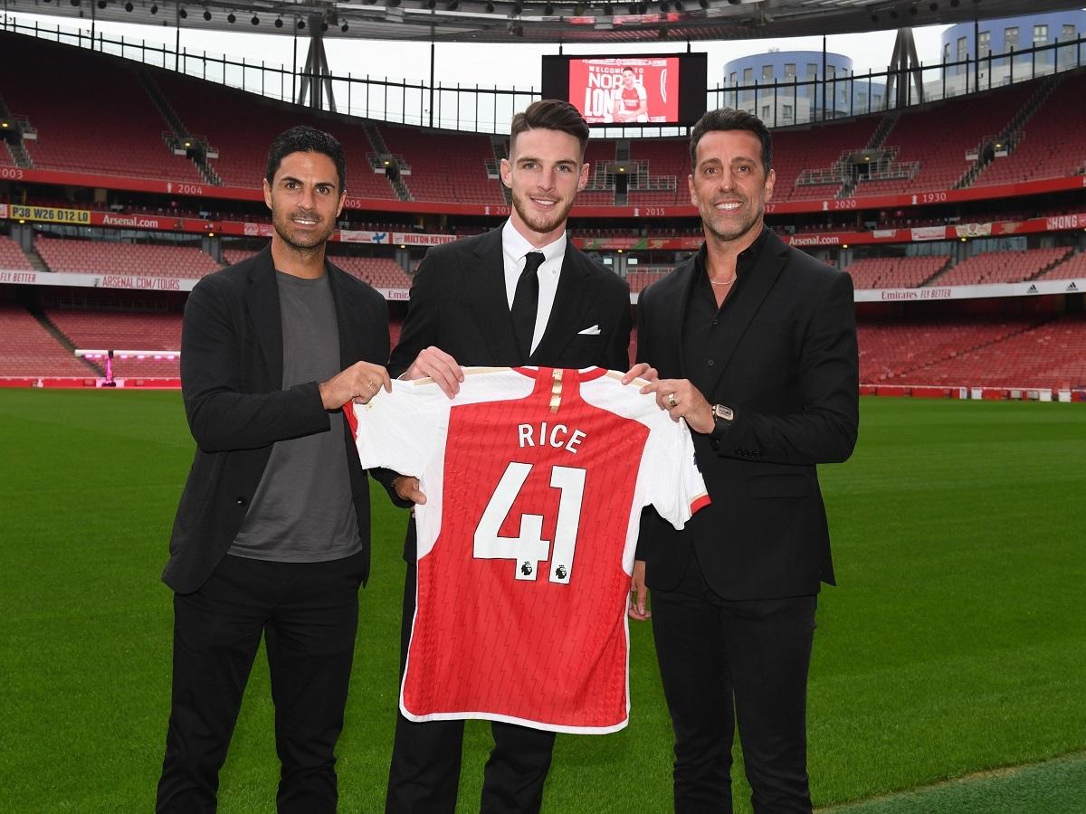 Premier League: Arsenal breaks record, signs Rice for 105 million ...