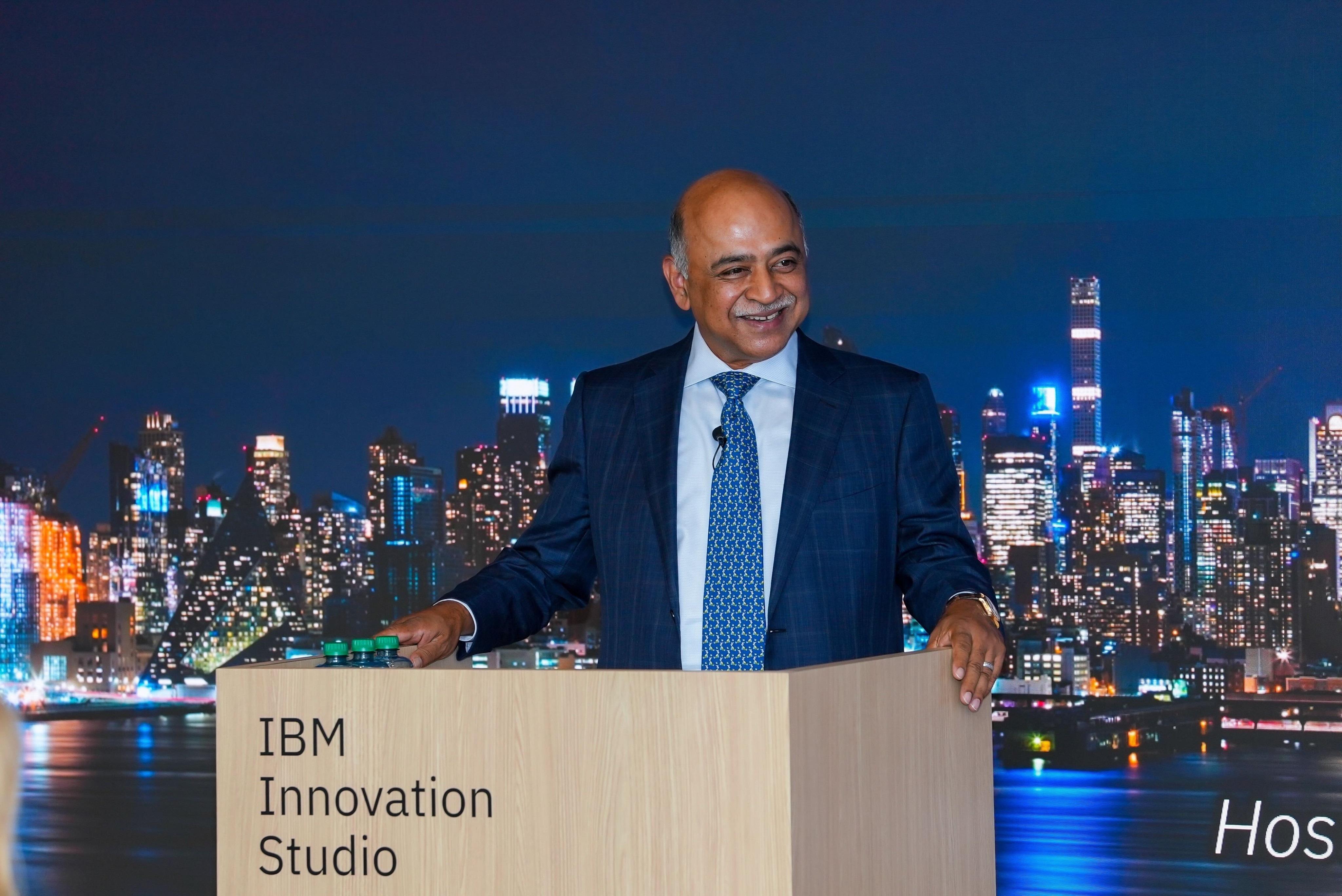 Excited about AI's power to drive incremental productivity: IBM CEO