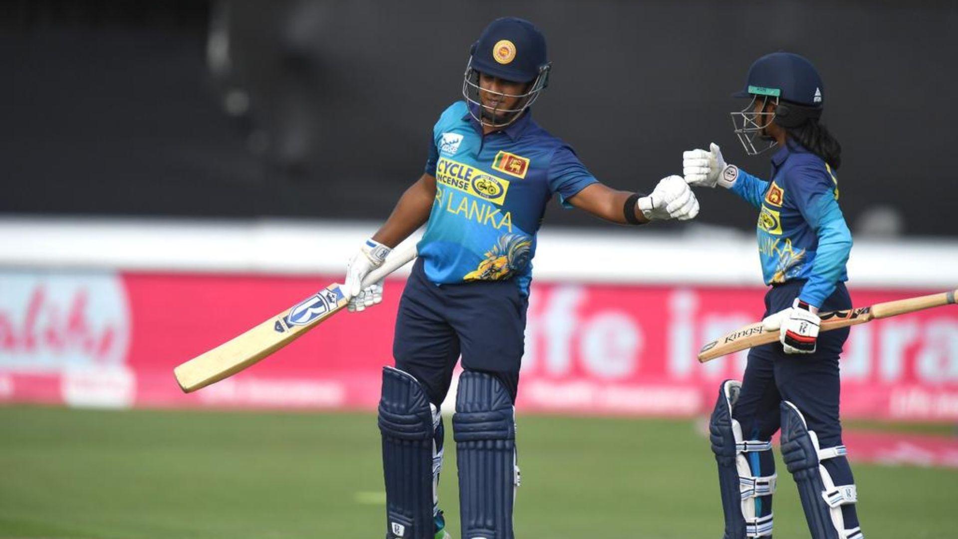 Sri Lanka register their first ever women's T20I win against England ...