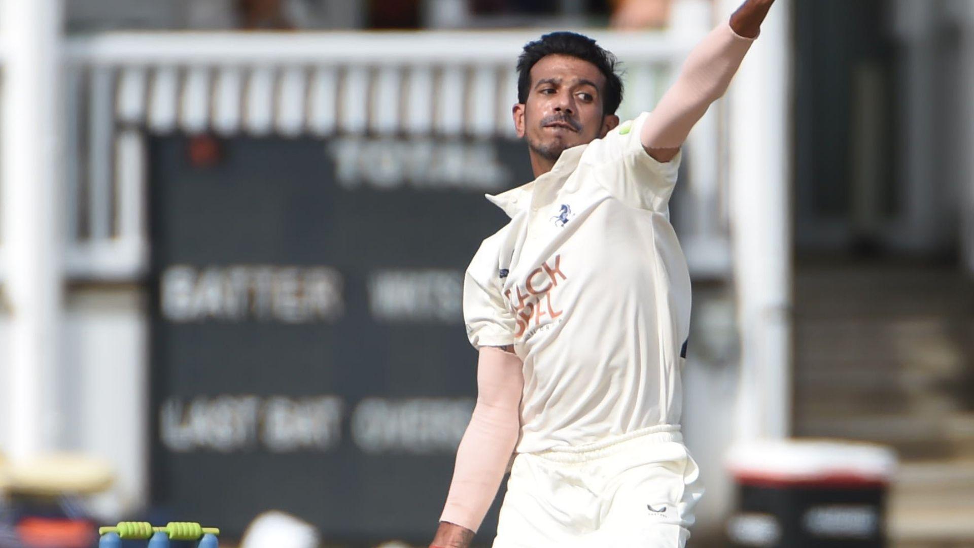 Out of Indian team, Chahal bags 3/63 on County Championship debut for ...