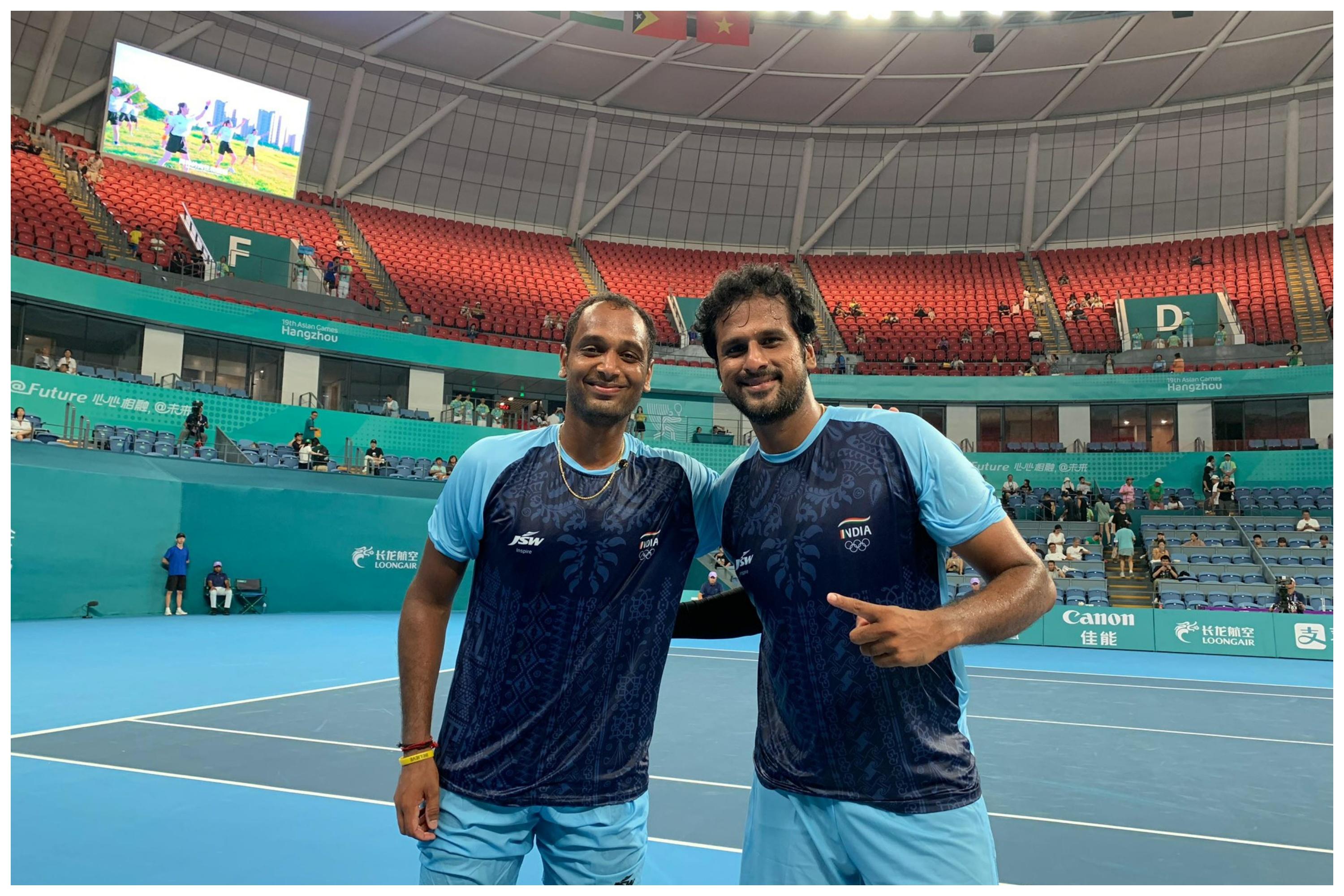 Asian Games: Duo Saketh-Ramanathan bow out with silver in tennis final ...
