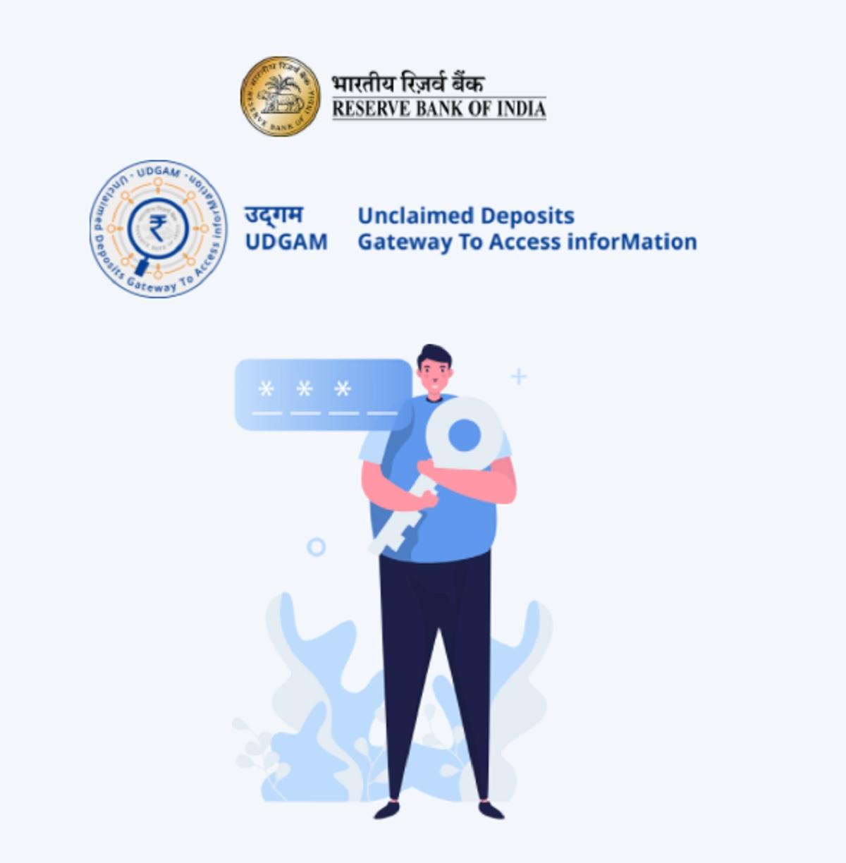 Search for unclaimed deposits in 30 banks available on UDGAM: RBI ...