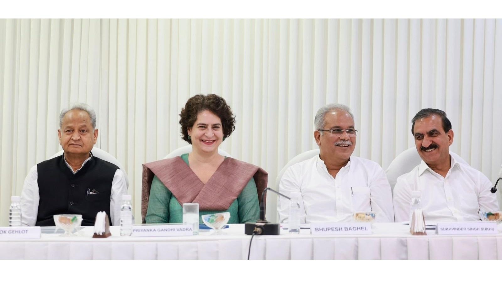 CWC meet to focus on caste census, poll strategy for upcoming polls