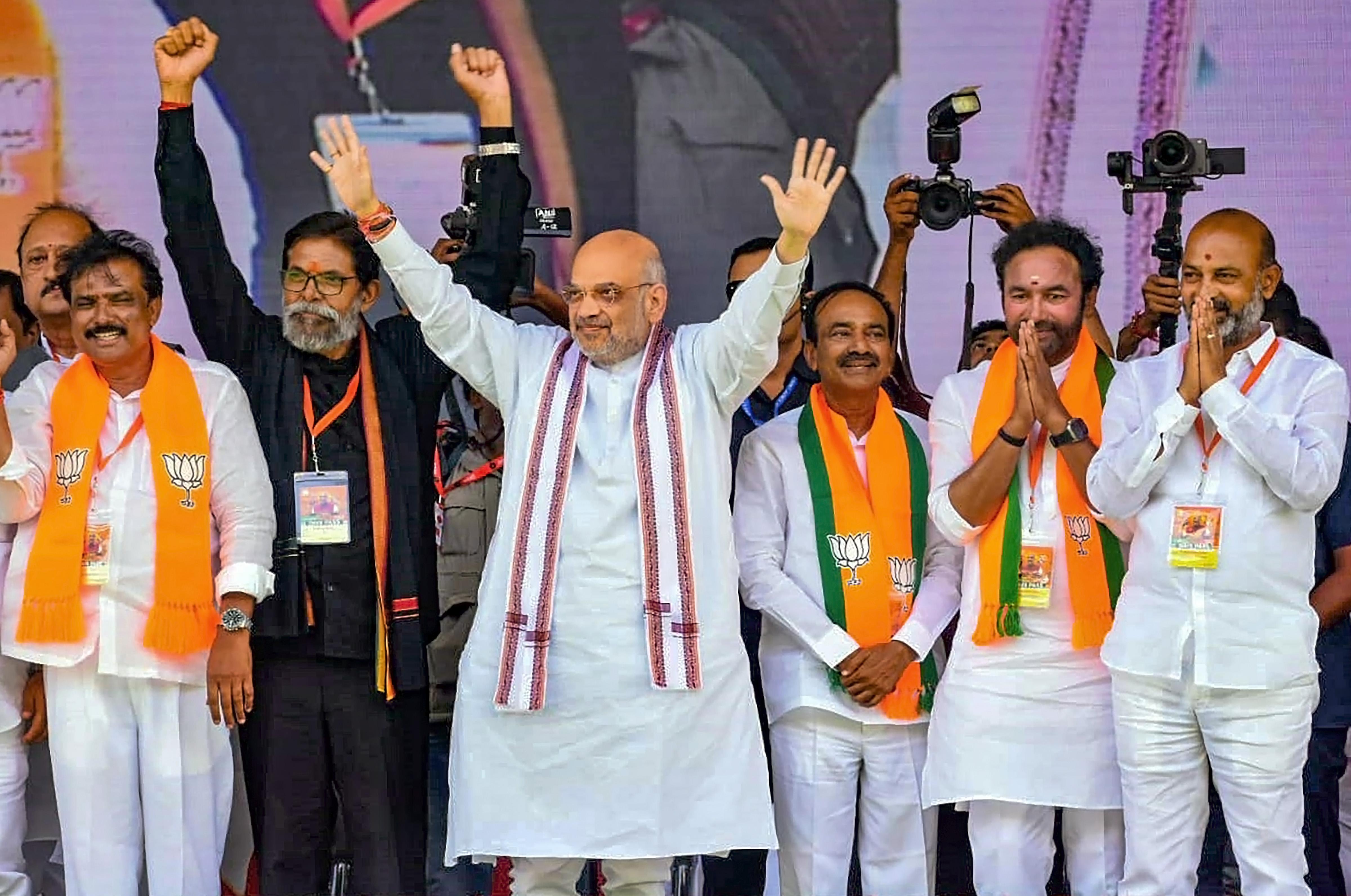 Amit Shah's speech at Adilabad rally 'filled with lies': BRS leader KTR | Telangana Elections ...