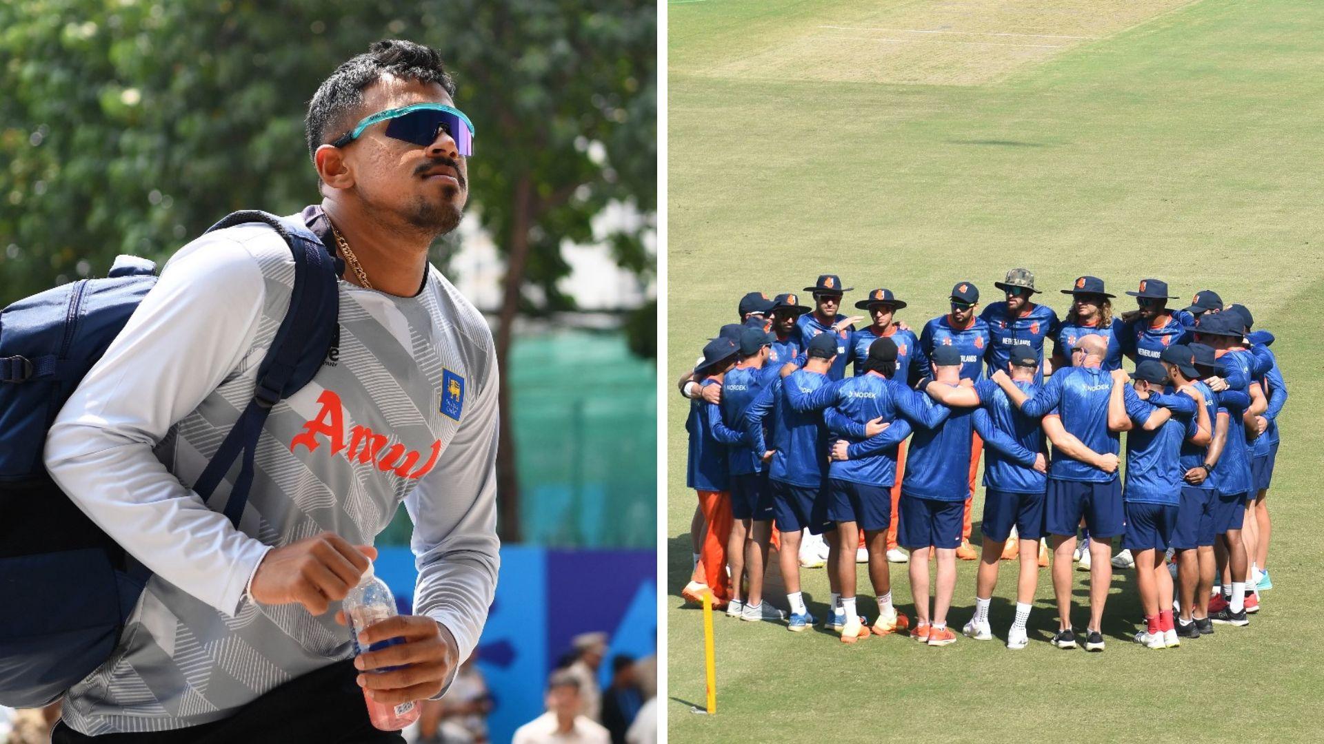 World Cup 2023 highlights SL vs NED: Sadeera stars as Lanka win by 5 ...