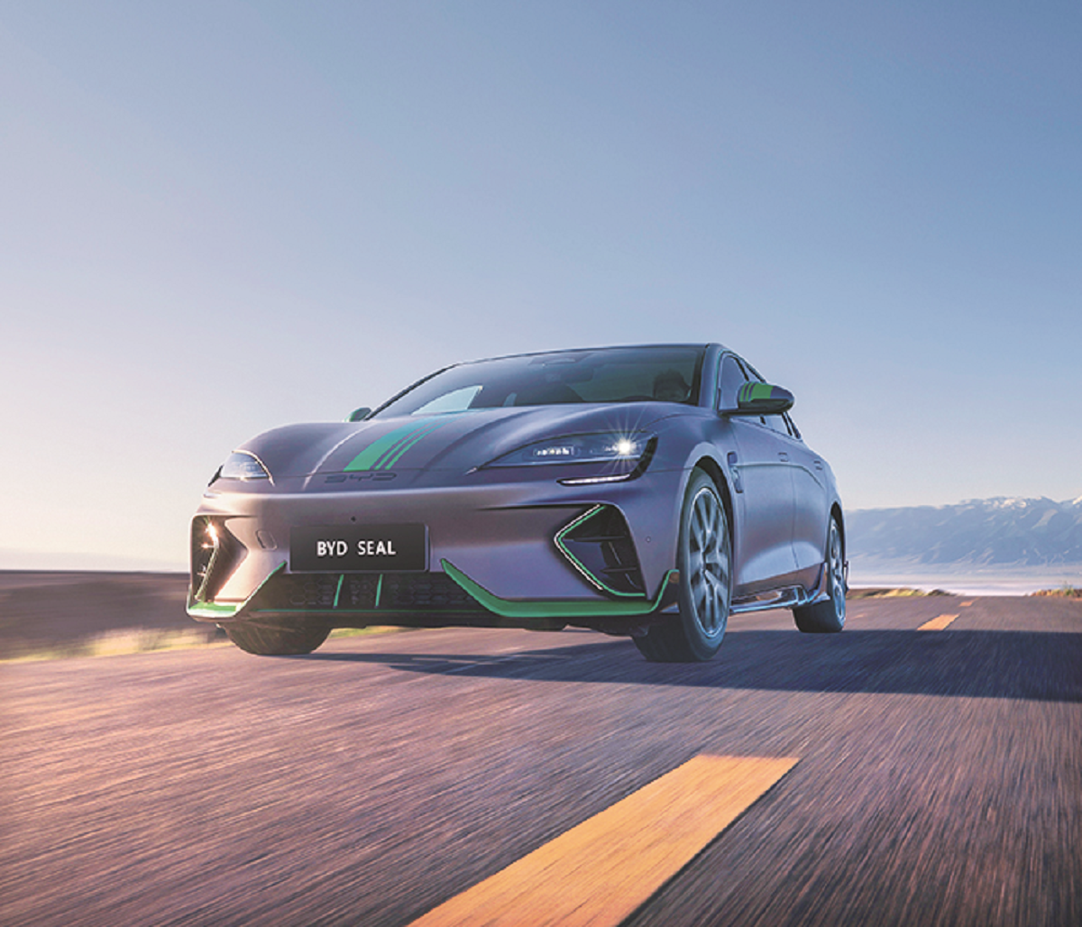 BYD's chartered vessel sets sail with 5,000 electric vehicles for ...