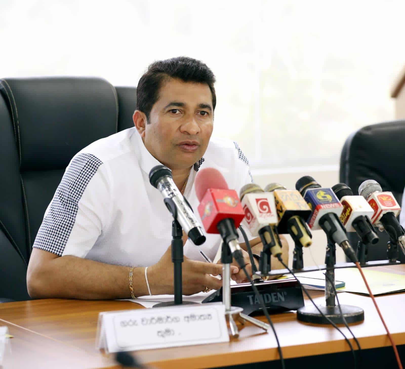 Sri Lanka's sports minister Roshan Ranasinghe says his 'life is at risk ...