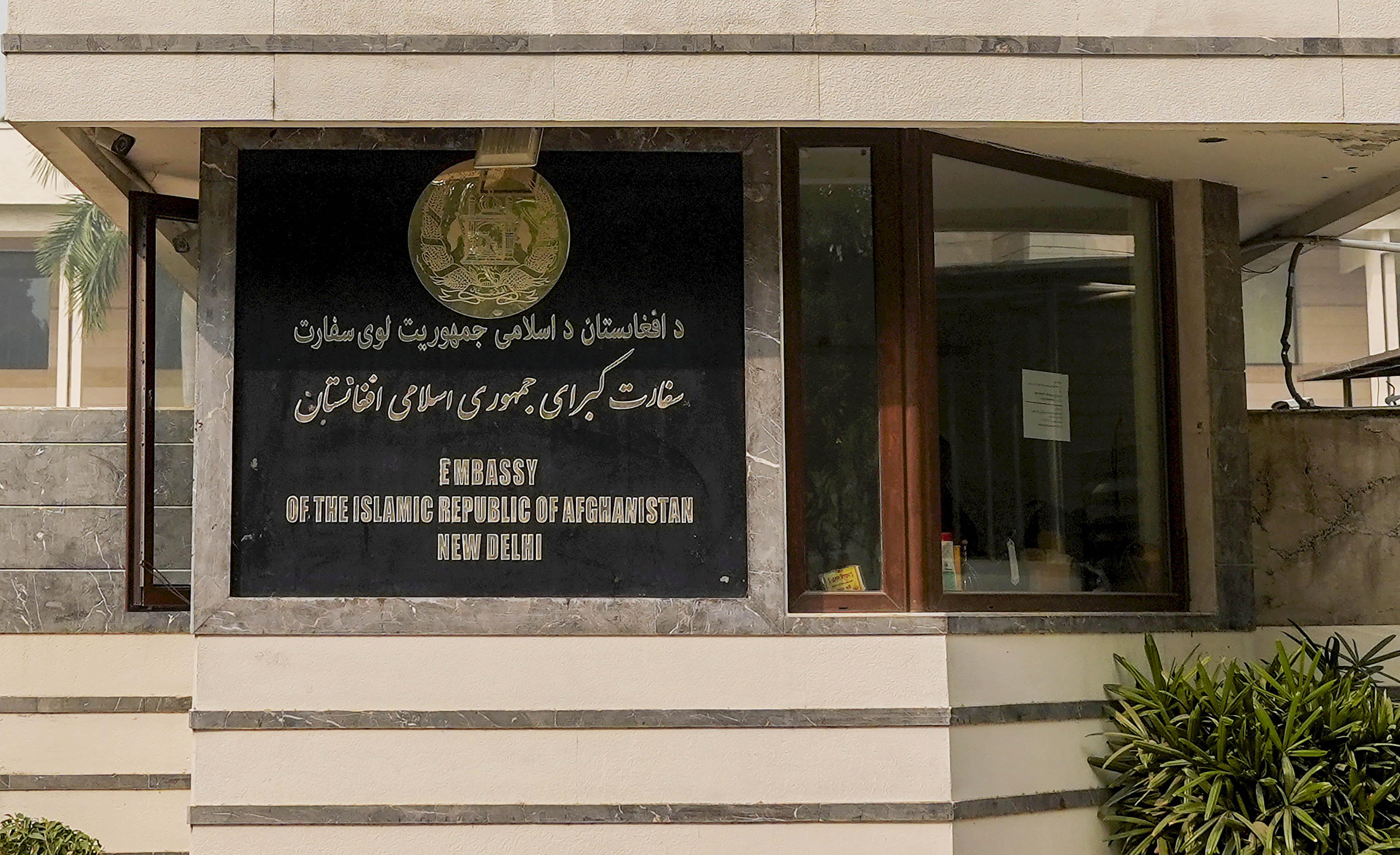 Afghan embassy in New Delhi will be functional in few days: Taliban ...