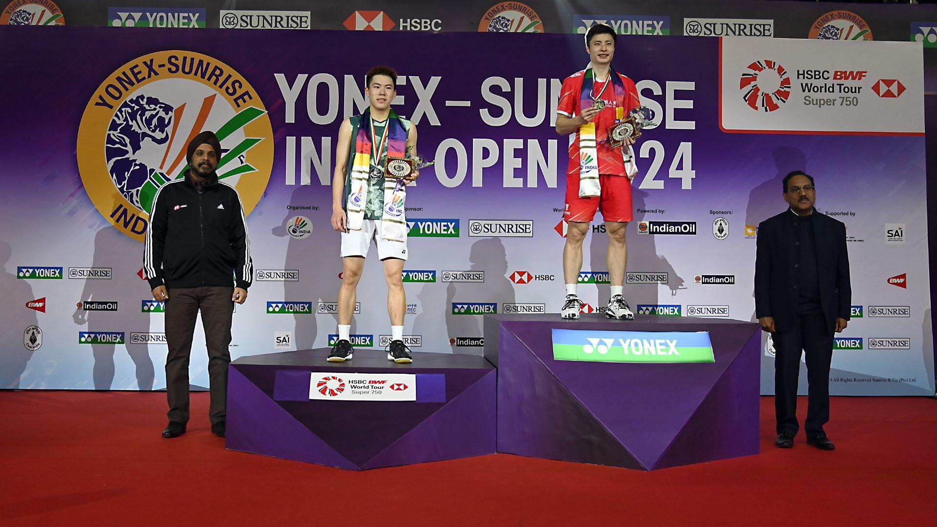 India Open 2024: China's Shi Yu Qi ends Yiu's dream run, wins 2nd title ...