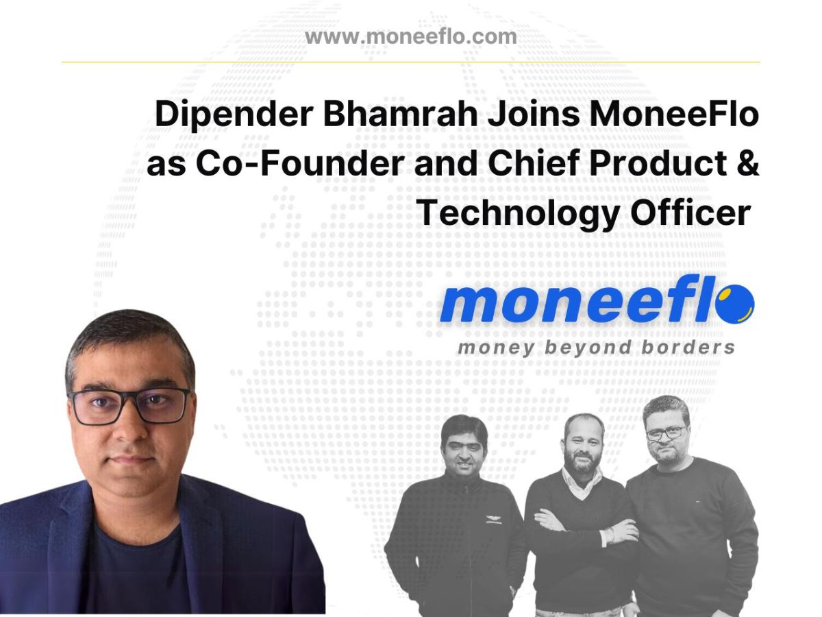 Dipender Bhamrah Joins MoneeFlo as Co-Founder and Chief Product & Technology Officer to fuel ...