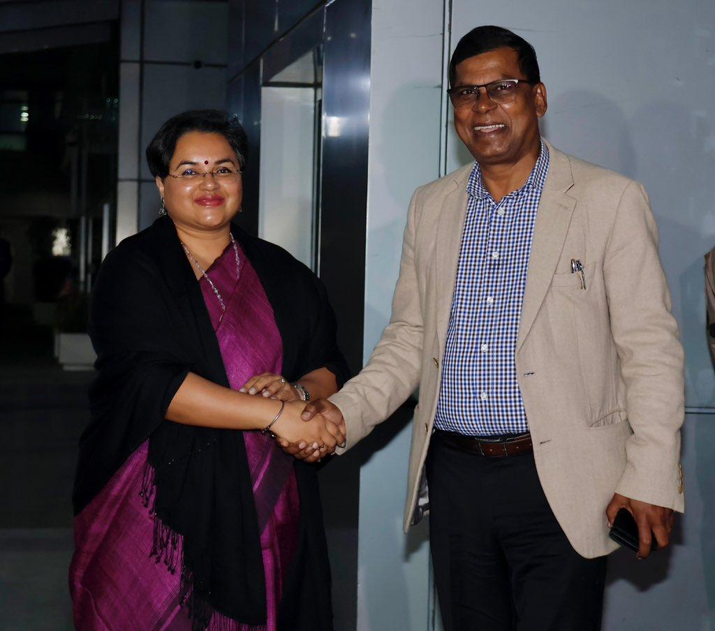 Fiji's Deputy PM Biman Prasad arrives in Delhi for week-long India ...