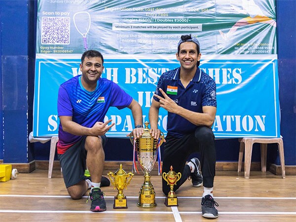 Nikhil and Siddharth from NSCI Club win Double Crowns at the Racketlon ...