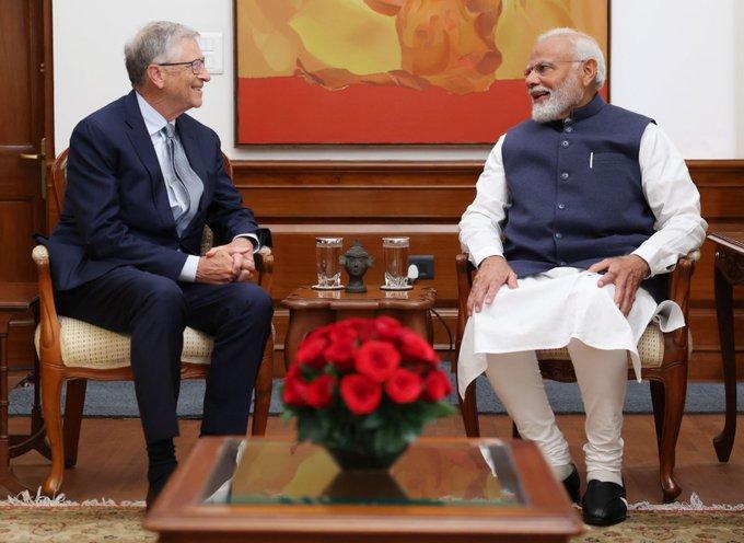 Always inspiring to meet with Modi, says Bill Gates. Here's what PM ...