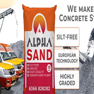 What sets Alpha Sand apart, as the best construction material ...