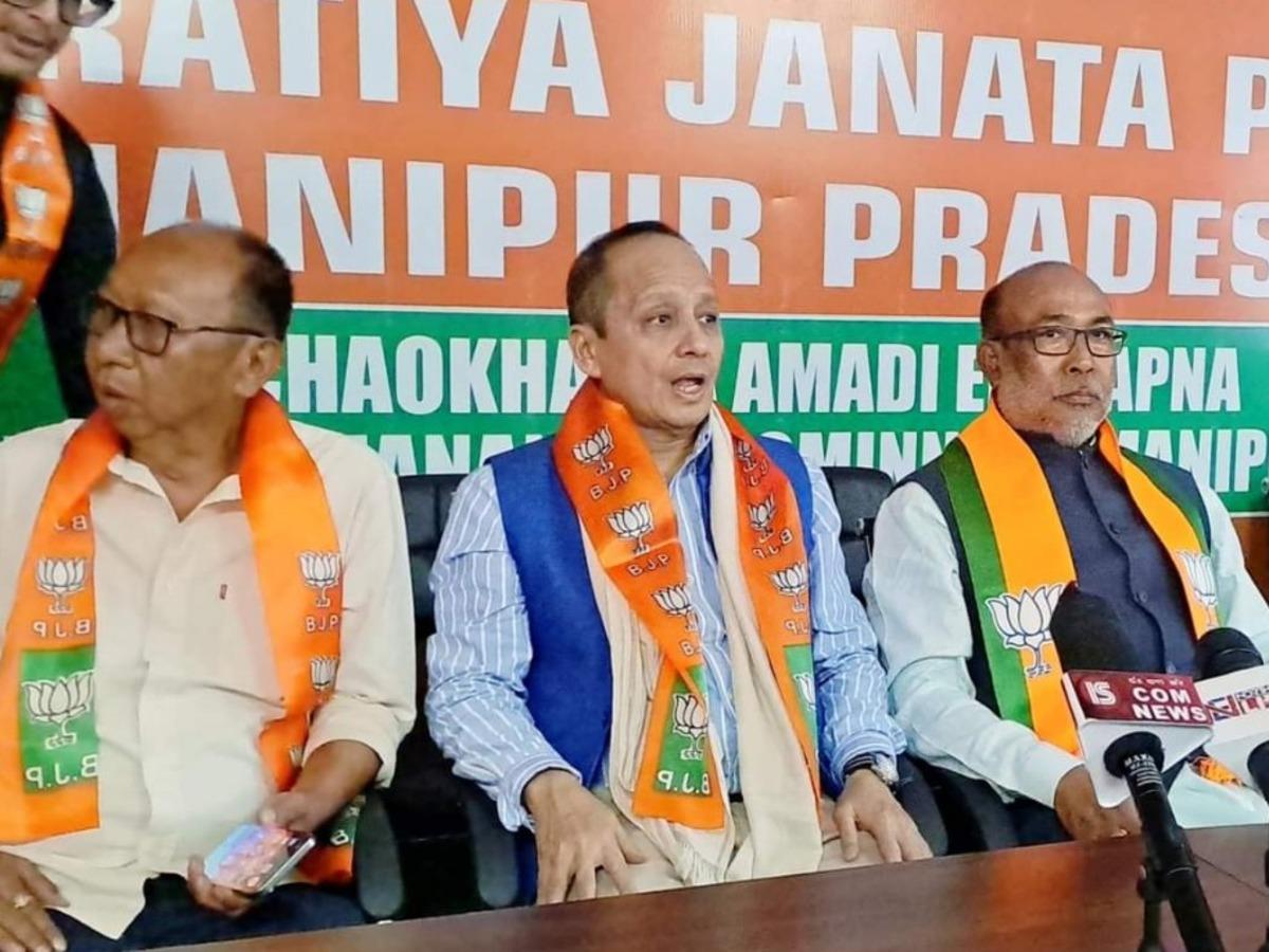 Lok Sabha polls: Law minister of conflict-torn Manipur gets BJP ticket | Lok Sabha Elections ...