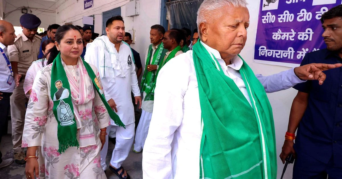 Rabri Devi's brother backs Rohini, calls Sanjay Yadav, Rameez ...