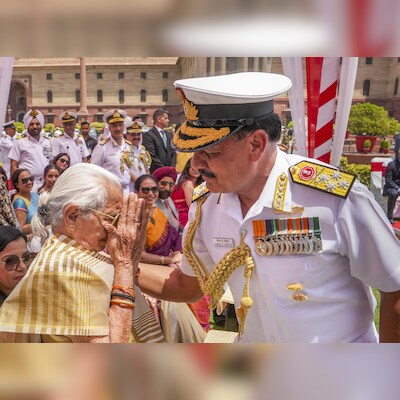 Admiral Dinesh Kumar Tripathi takes charge as new Chief of Naval Staff | External Affairs ...