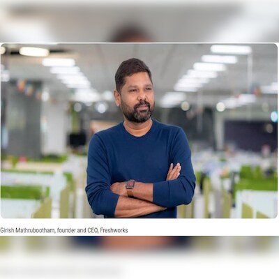 Freshworks founder Mathrubootham steps down as CEO, Woodside takes ...