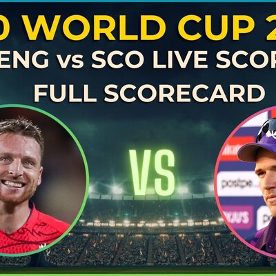 T20 World Cup 2024: ENG and SCO share a point each as rain play ...