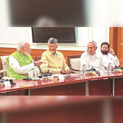 BJP gets a boost as NDA partners rally behind Modi ahead of govt ...