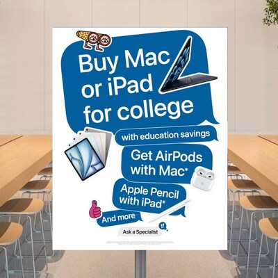 Back to School: Apple bundles AirPods with Macs, Pencil with iPads for ...