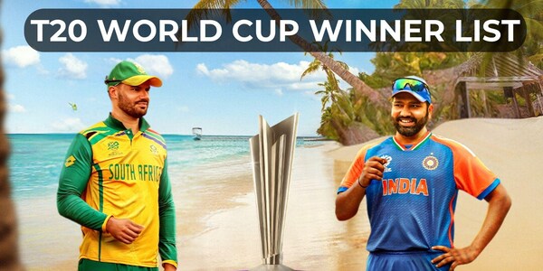 ICC T20 World Cup winners and runners up list with their captains ...