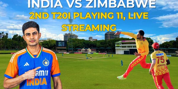 India vs Zimbabwe 2nd T20I Playing 11: Sai Sudharsan replaces Khaleel ...