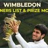 Wimbledon winners lists, runner-ups and 2024 champion's prize money ...