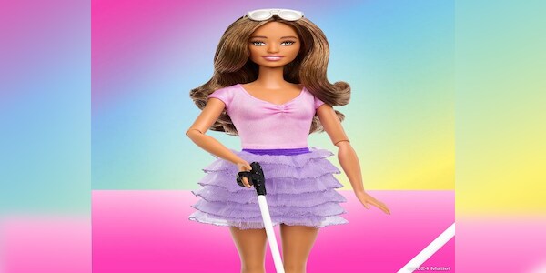 Mattel launches first ever blind Barbie with cane and Braille packaging ...
