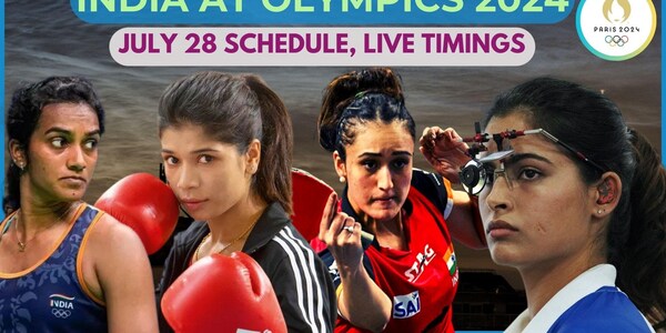 Paris Olympics 2024: India schedule on July 28, live time (IST ...