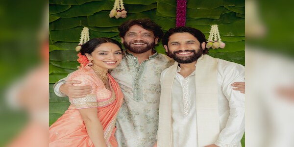 Naga Chaitanya, Sobhita Dhulipala are engaged; Nagarjuna shares first pics | Entertainment News ...