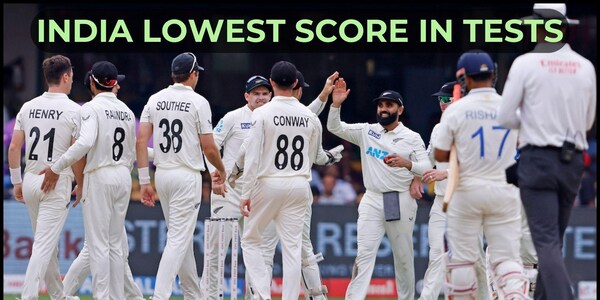 Full list of India's lowest score in Test cricket history at home ...