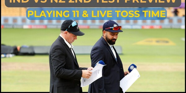 India vs New Zealand 2nd Test Playing 11, live toss time, live ...