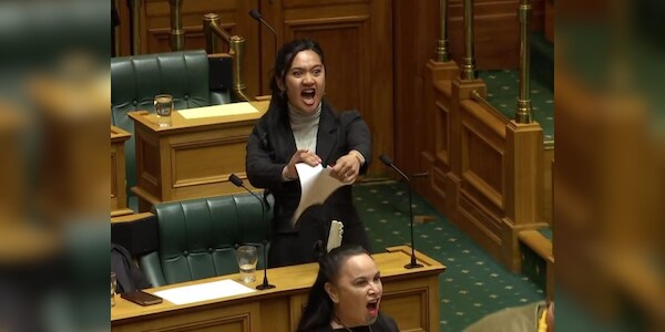 Watch: Maori MP rips Treaty Bill, performs a haka in NZ Parliament ...