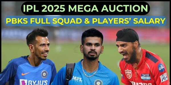 PBKS full squad for IPL 2025: Players' list and their salary after ...