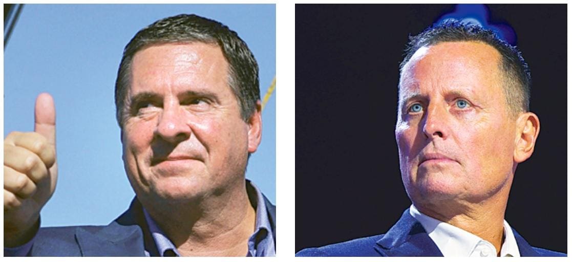 Donald Trump gives allies Devin Nunes and Richard Grenell key roles ...