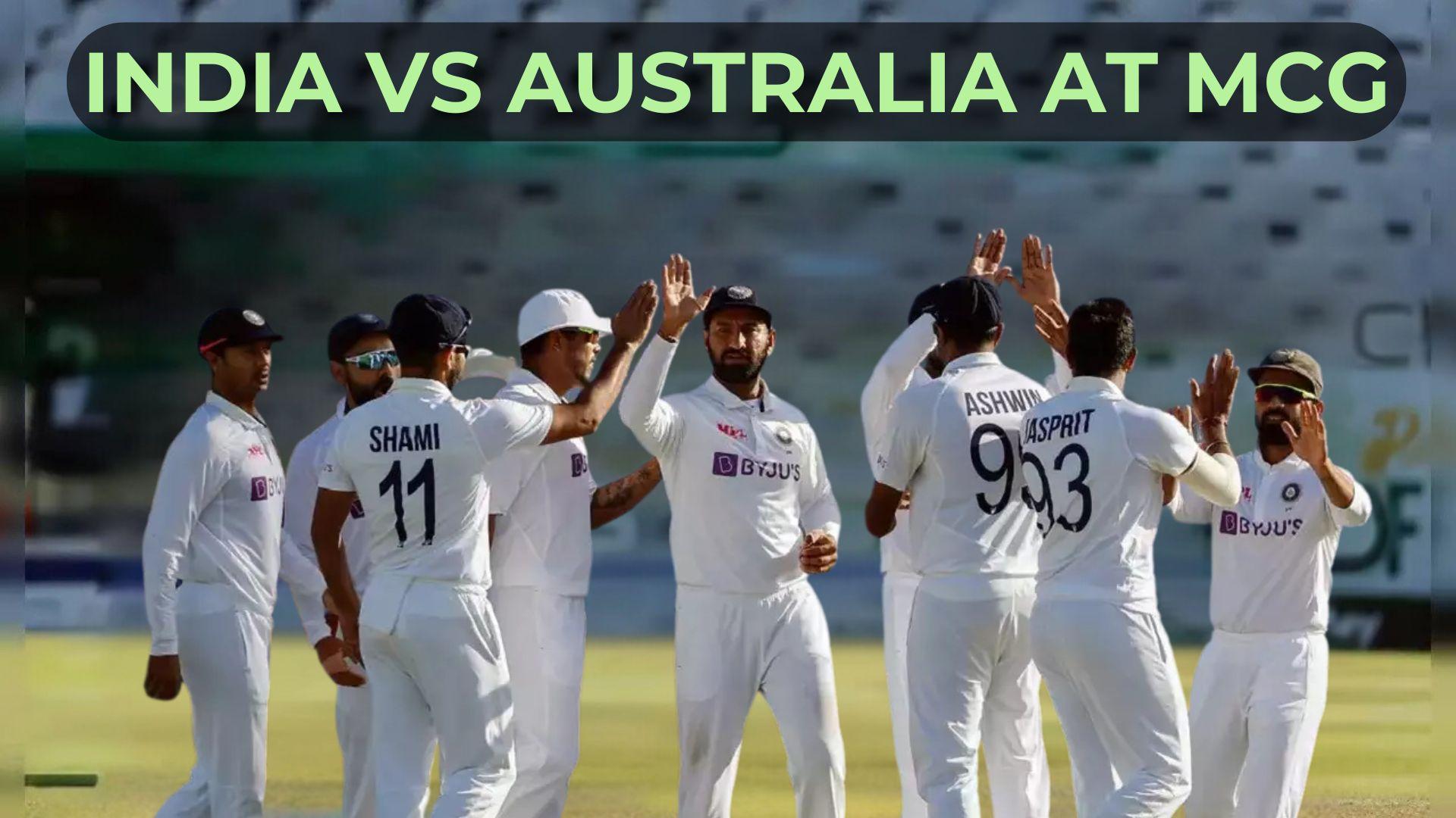 What is Boxing Day Test India Australia s Test record at MCG IND vs AUS News Business Standard