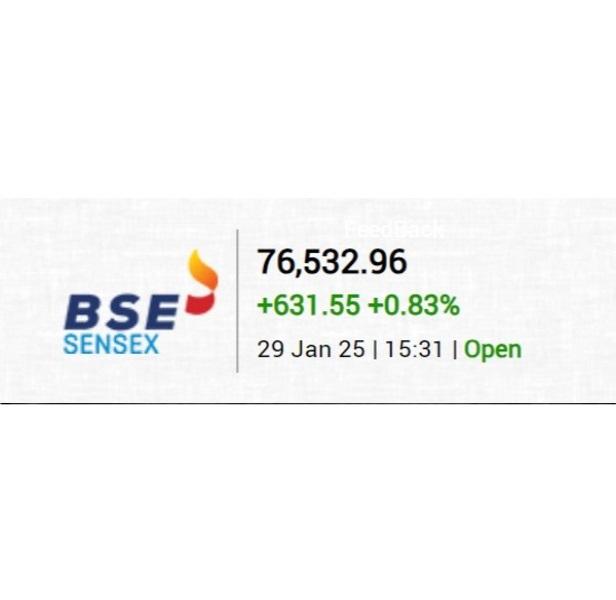 Bse sensex live store
