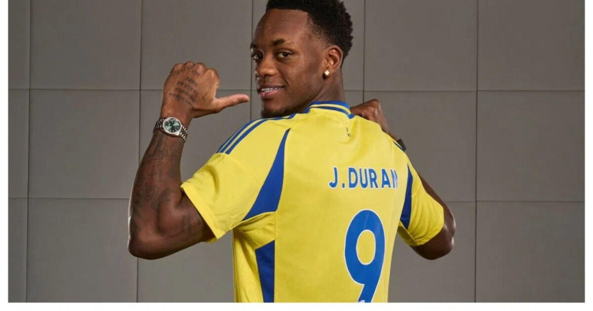 Transfer news: Jhon Duran joins Ronaldo at Al-Nassr from Aston Villa ...