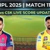 IPL 2025: RR vs CSK playing 11, Parag and Gaikwad's captaincy record in IPL | IPL 2025 ...